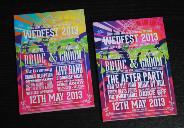 Wedding Festival Invitations | WEDFEST