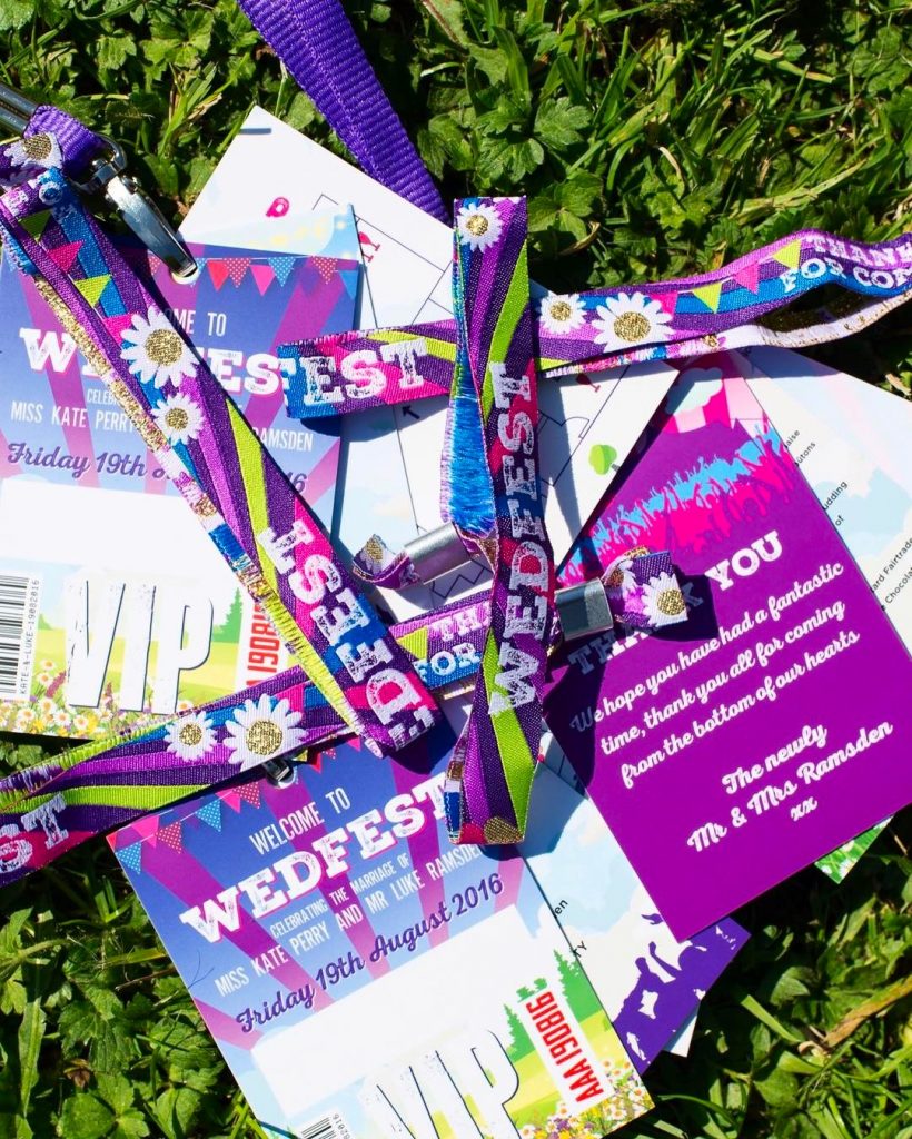 Concert & Gig Ticket Wedding Invites | WEDFEST