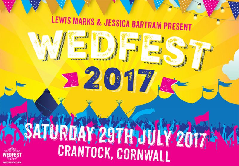 Save The Date Cards | WEDFEST - Festival Themed Wedding Stationery